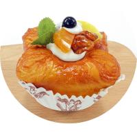China Lifelike Realistic Fake Food ODM 1:1 Fake PVC Bread 3D Model For Photo Popular for sale