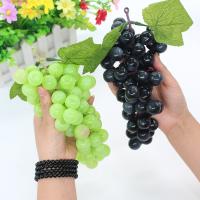 China Window Display Realistic Fake Food PVC Simulated Simulation Grape 3D Model for sale