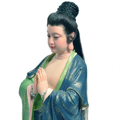 China Small Chinese Buddha MINI Guanyin Silicone Wax Figure for sale