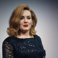 China Famous Singer Adele Celebrity Realistic Wax Sculptures Wax Statues 57 Feet Height for sale
