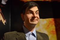 China Handwork Modern Statue Celebrity Wax Sculptures Of Mr Bean For Museum for sale
