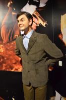 China Handwork Modern Statue Celebrity Wax Sculptures Of Mr Bean For Museum for sale