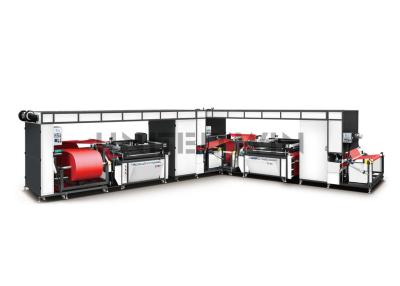 China W Cut  Multicolor Two Color Non Woven Bag Making And Printing Machine for sale