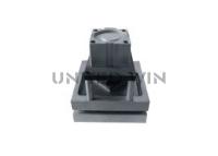 China Non Woven Loop Handle Bag Making Machine W Cut D Cut Bag Punching Machine for sale