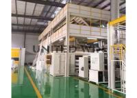 China 10-100gsm Cloth Single M Bfe95 PP Meltblown Non Woven Fabric Machine Flat Masque Servo for sale