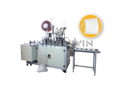 China Inner Outer Semi Automatic Earloop Welding Machine With Packing Edge for sale