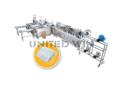 China 80pcs Min Surgical 3 Ply 3m N95 Mask Making Machine Ultrasonic Outer Ear Loop for sale