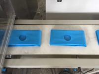 China Surgical Hole Towel Non Woven Folding Machine Ultrasonic Non Woven Machine 16.5KW for sale