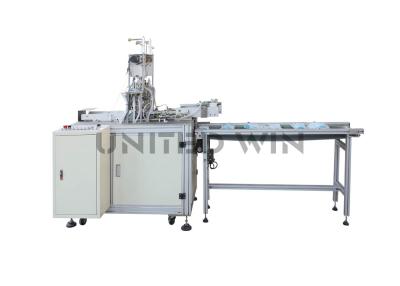 China External Earloop Flat Non Woven Mask Making Machine Raw Material 4KW for sale