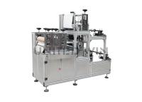 China PP Non Woven Pedicure Tub Liners Cuff Making Machine Full Automatic Bouffant Cap Machine for sale