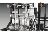 China Zip  Polythene Nonwoven Vest Bag Making Machine  Ultrasonic Double Line for sale