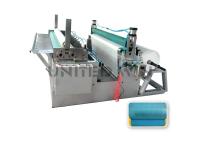China Cutting Disposable Products Making Machine Roll Automatic Non Woven Slitting Machine Rewinding for sale