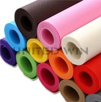 China Stocklot Color Roll PET Non-woven Fabric For Filter Material Home Textiles  Agriculture for sale