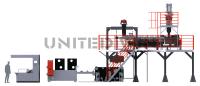 China 80kg/hr PP Meltblown Non Woven Fabric Machine Nonwoven Cloth Production Line for sale