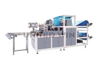 China Fully Automatic Medical Nonwoven Protective Surgical Gown Sleeve Making Machine 60pcs/min for sale