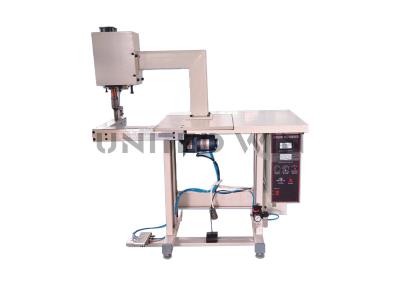 China Ultrasonic Nonwoven Medical Surgical Gown Sleeves Welding Machine 20m/min for sale
