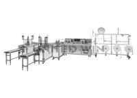 China 150pcs/min Nonwoven Face Mask Making Machinery Medical Loop Face Mask Production Line for sale