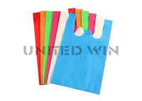 China T - Shirt Non Woven Bags Handle Carry Bag For Shopping Packing for sale