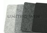China 120cm Needle Punched Table Cloth Wool Polymat Felt Carpet for sale