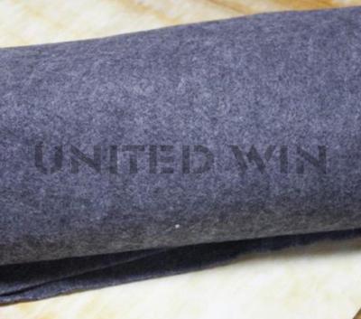 China Customizable Nonwoven Needle Punched Cotton Polyester Fabric For Backing Carpet for sale