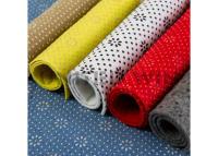 China Silicone Dot Anti Slip Non Woven Fabric Needle-Punched Resistant Polyester Felt Fabric for sale