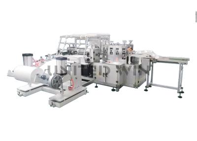China Non Woven Circular Elastic Arc Industrial Glove Making Machine With Elastic 80 Pcs/Min for sale