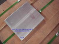 China Forged / hot rolled Magnesium Alloy Plate sheet Easier Handling For 3C Electrical Computer Applications for sale