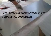 China AZ31B-H24 Magnesium Alloy Sheet Plate 0.5mm-200mm Thickness ASTM B90 for sale