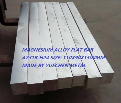 China Extruded Magnesium Alloy Bar Rod AZ61A-F Peeled Surface ASTM B107 8mm to 210mm for sale