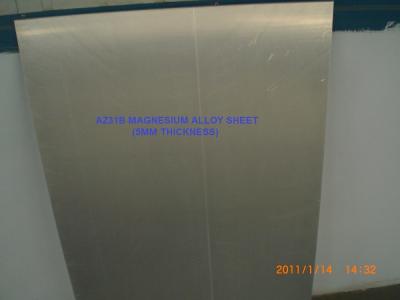 China AZ31B-O Magnesium CNC Engraving Plate 610x914mm for Precision Machining for sale