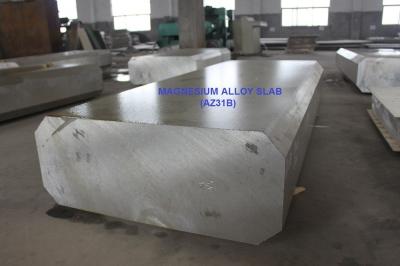 China AZ31B-O AZ31B-H24 Magnesium Alloy Slab Cut to Size ASTM Standard Homogenized for sale