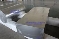 China AZ91D Magnesium Alloy Block Light Metal AZ91 Block High Strength High Speed Cutting 300mm for sale