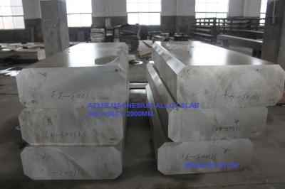 China ASTM Cast Homogenized Magnesium Alloy Block 350x1100x3000mm AZ31B AZ61A for sale