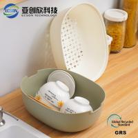 China White Plastic Injection Molding Assembly drainage basket for sale