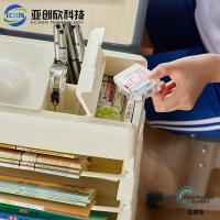 China Customizable modern design style and movable bookshelf for sale