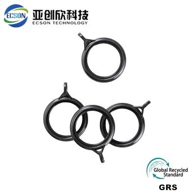 China Custom Plastic Injection Molding Parts Curtain Hanging Rings Accessories High Precision 1-50 Sets for sale