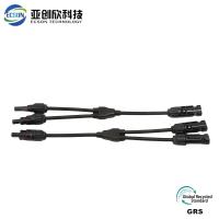 China Custom CNC Machining Plastic Parts for Y-Shaped Photovoltaic Connector ±0.01mm Tolerance for sale