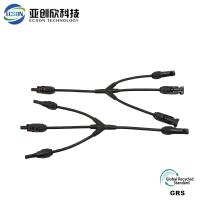 China Custom CNC Machining Plastic Parts for Y-Shaped Photovoltaic Connector ±0.01mm Tolerance for sale