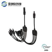 China Custom CNC Machining Plastic Parts for Y-Shaped Photovoltaic Connector ±0.01mm Tolerance for sale