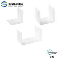 China Customized Machined Plastic Parts Clear Plastic Shelf Divider for sale