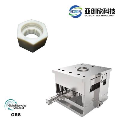 China Customized Color Plastic Injection Mold Tooling For Plastic Nuts for sale