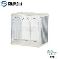 China Transparent Plastic Injection Mold Tooling Double Layer PET Toy Storage Box OEM for sale