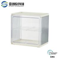 China Transparent Plastic Injection Mold Tooling Double Layer PET Toy Storage Box OEM for sale