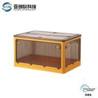 China OEM Injection Mold Assembly Transparent Square Storage Cabinet for sale