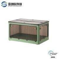China OEM Injection Mold Assembly Transparent Square Storage Cabinet for sale