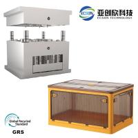 China OEM Injection Mold Assembly Transparent Square Storage Cabinet for sale