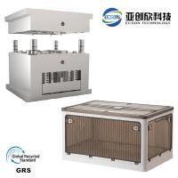 China OEM Injection Mold Assembly Transparent Square Storage Cabinet for sale