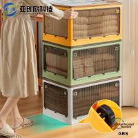 China OEM Injection Mold Assembly Transparent Square Storage Cabinet for sale