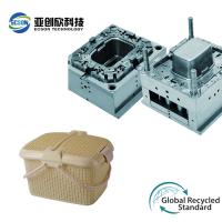 China Custom White Injection Molded Parts Multi Cavity Molding Assembly Hot / Cold Runner for sale