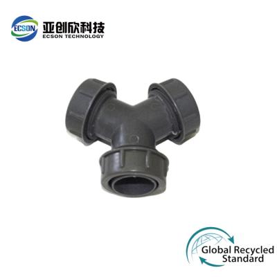 China Custom Plastic Injection Mold Tooling for Tee Connector ABS PP PC Nylon OEM for sale